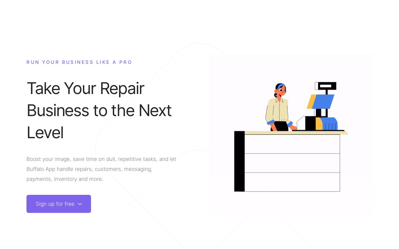 Free App for Phone Shops -- Buffalo
